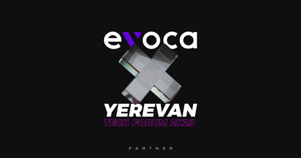 Evocabank Sponsoring Yerevan Tech Forum 2K23