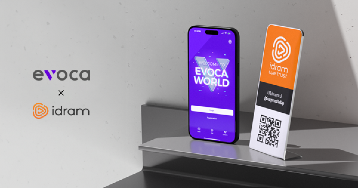 Cooperation | With Idram | Open QR | Evocabank